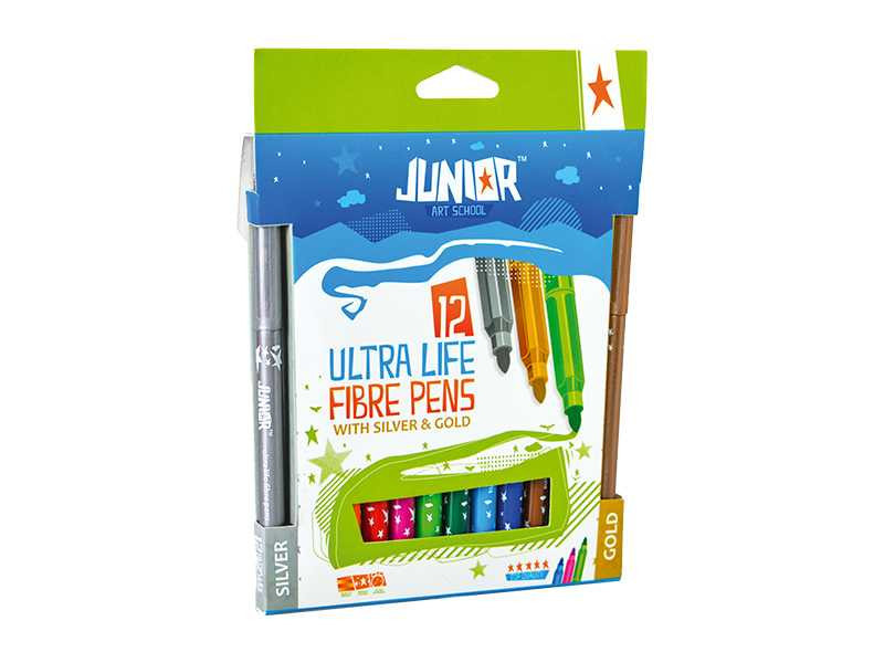 Flomasteri JUNIOR - Ultra Life 1-12