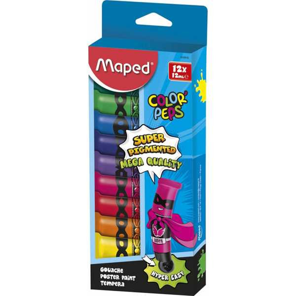 Tempere MAPED - Color Peps 12ml 1-12