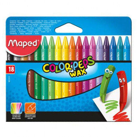 Voštane boje MAPED - Colorpeps 1-18