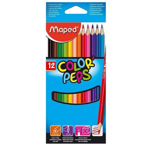 Drvene bojice MAPED - COLOR PEPS 1-12