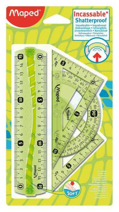 Geometrijski set MAPED - Mini Flex