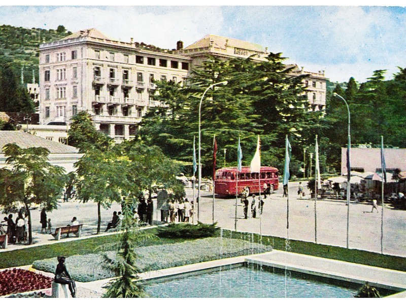 PORTOROŽ , SLOVENIJA - 7 RAZGLEDNICA