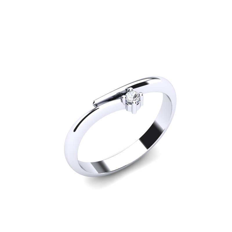 Verenički prsten sa dijamantom Leta