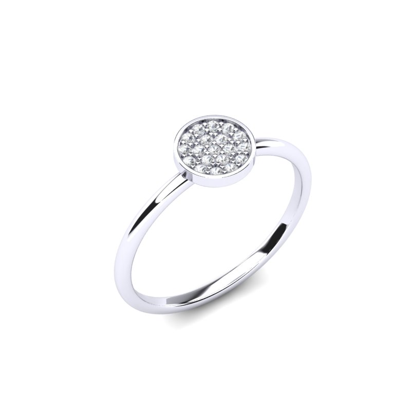 Zlatni verenički prsten sa Dijamantom Amelija