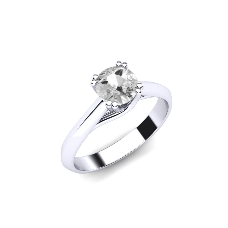 verenički prsten sa belim Safirom Andrijana