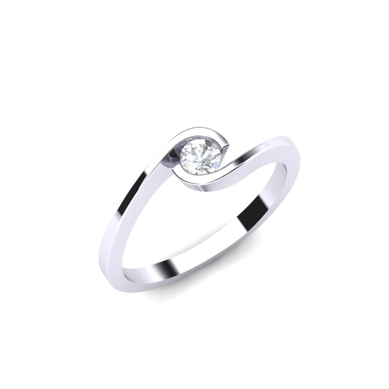 Verenički prsten sa Dijamantom Dora