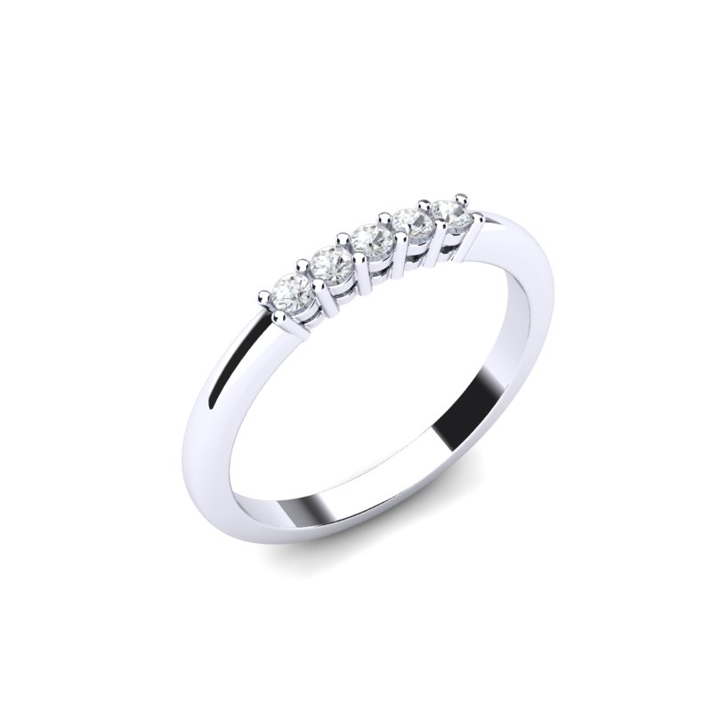 Verenički prsten od zlata sa Dijamantom Miraki