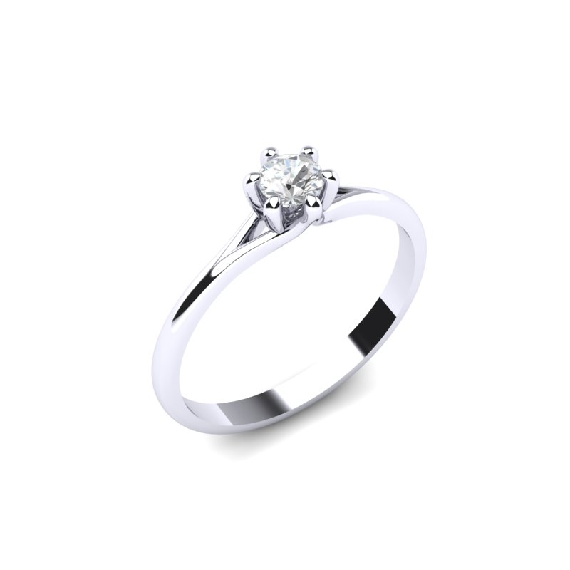 Dijamant na verenickom prstenu Izabela