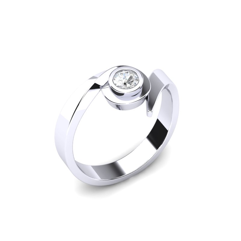 Verenički prsten sa Dijamantom Silvi