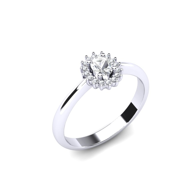 Dijamantski verenički prsten Dea