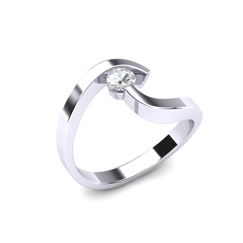 Verenički prsten sa Dijamantom Evelin