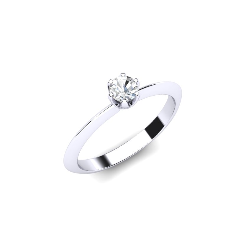 Dijamantski verenički prsten Lena