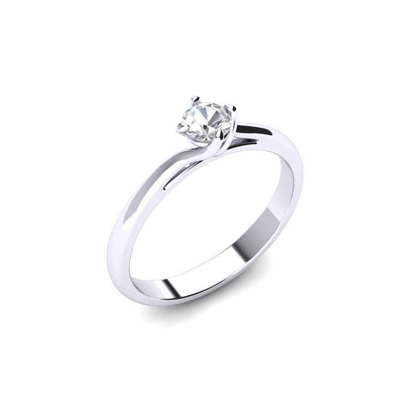 Dijamant na verenickom prstenu Asude