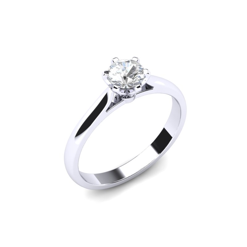 Dijamant na verenickom prstenu Skarlet