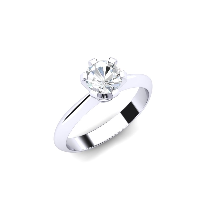 Verenički prsten od zlata sa Dijamantom Olivia