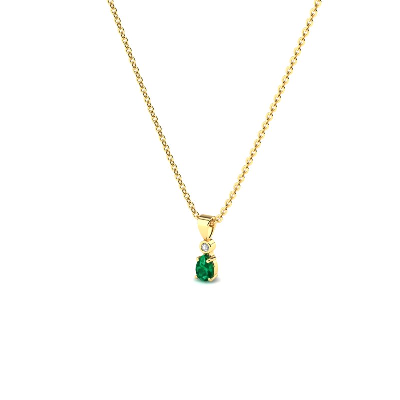 Smaragdna ogrlica sa Dijamantima Syzi