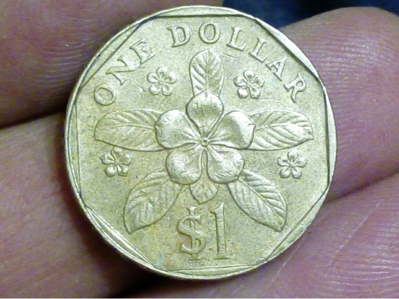 Singapur, 1 dolar 1994