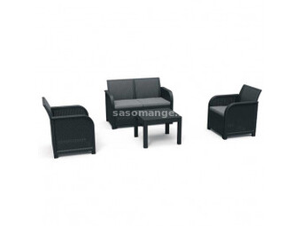 KETER Balkonski set Rosalie 2 seater grafit CU 249561