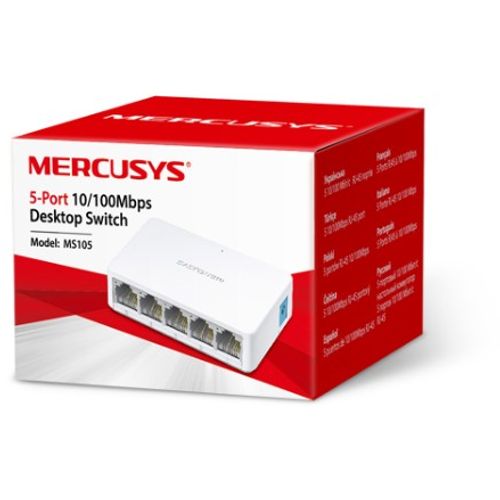 LAN Switch Mercusys MS105 5port 10/100Mbps Mini Desktop Switch (44155)