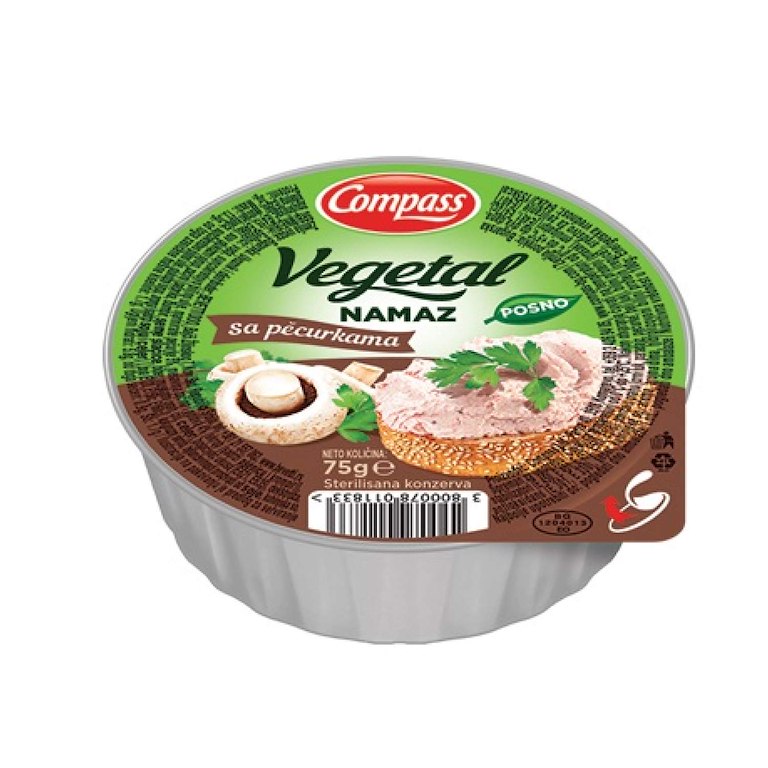 Compass namaz vegetal sa pečurkama 75g compass