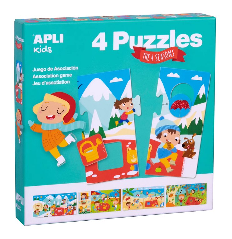 APLI XL Puzzle Godišnja doba