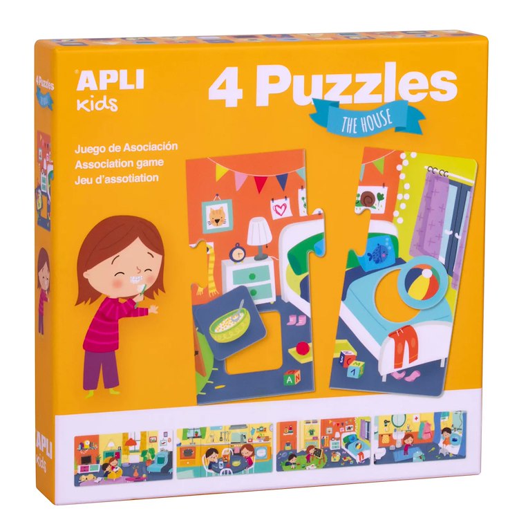 APLI XL Puzzle Kuća