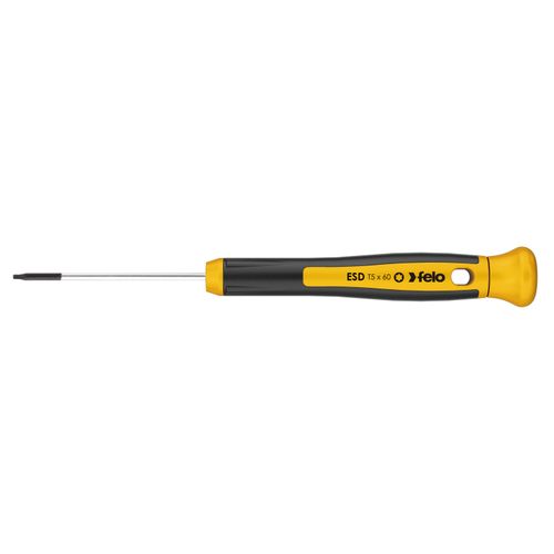 Precizni antistatički šrafciger TORX Felo ESD TX5 x 60 25805160