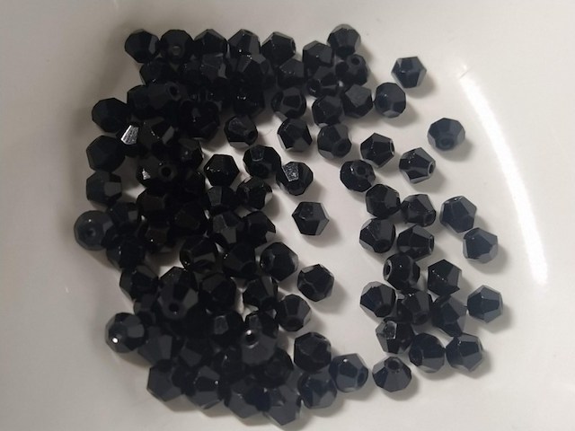 (A1351) Kristali bicone crna 4mm 100kom