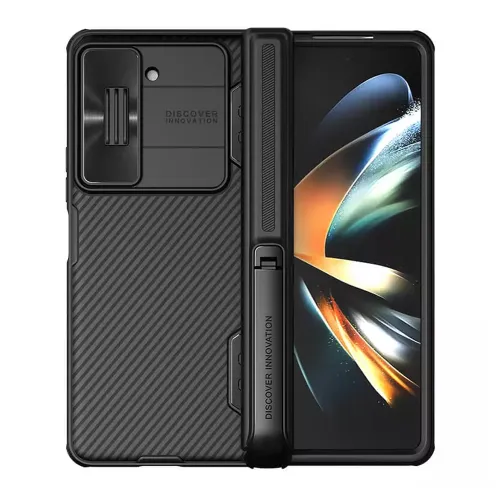 Futrola - maska Nillkin Cam Shield Fold Case za Samsung F946 Galaxy Z Fold 5 5G crna (MS)