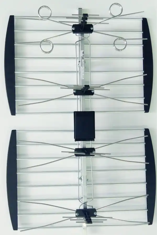 Gembird Antena TV panel V3.1, Spoljna sa pojacalom, 17-32db, Alu, UHF/VHF/DVB-T2