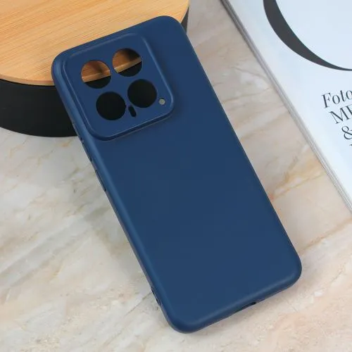 Futrola - maska Teracell Giulietta za Xiaomi 14 mat tamno plava