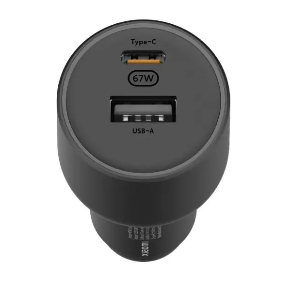 Punjac Xiaomi Mi 67W Car Charger (USB-A + Type-C)