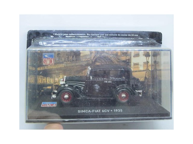 1:43 altaya simca fiat 6CV