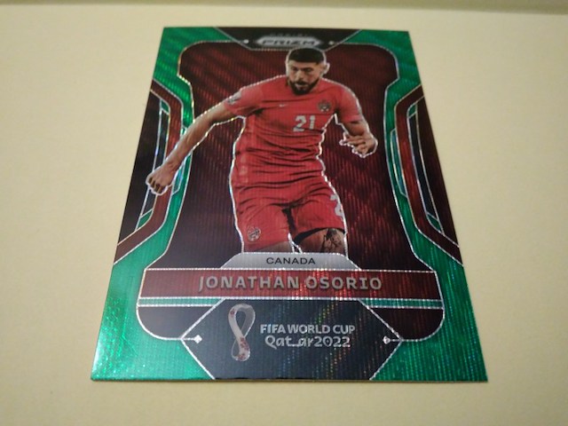 Panini Prizm Qatar 2022 - GREEN WAVE - Br. 50