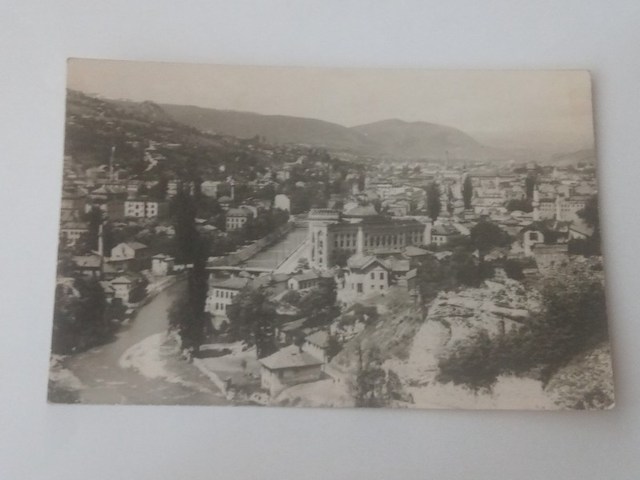 Sarajevo - Panorama - Bosna - Putovala 1957.g -