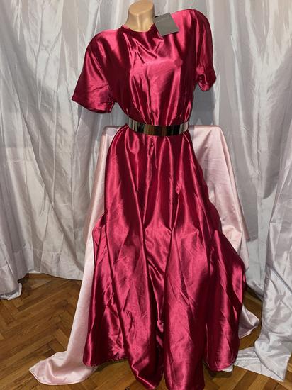 Satenska damska haljina, Velicina L, Nova