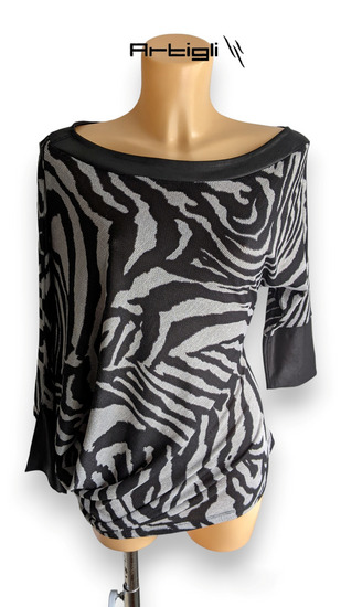 ARTIGLI zebra print tunika S