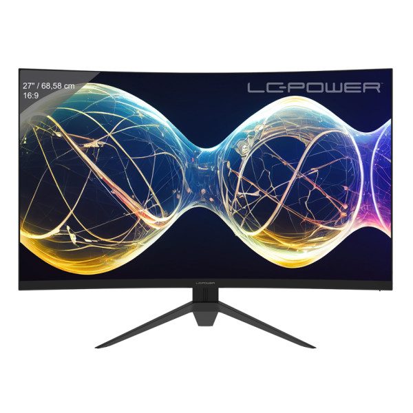 Monitor 27'' LC Power LC-M27-FHD-165-C-V3 FullHD 165Hz Curved 2xDP/2xHDMI Audio out