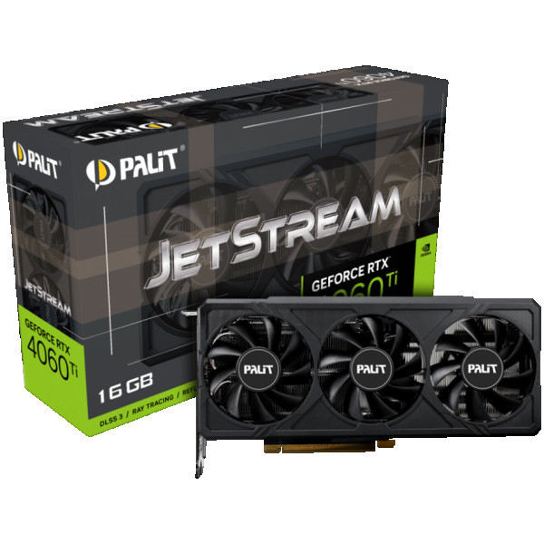 SVGA Palit Geforce RTX4060-Ti JetStream 16GB GDDR6X