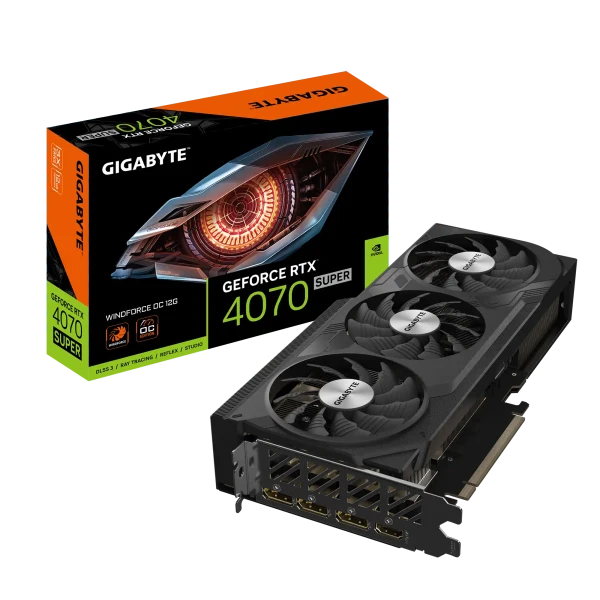 Grafička karta Gigabyte GeForce RTX 4070 Super GV-N407SWF3OC-12GD 12GB 192bit 3xDPHDMI