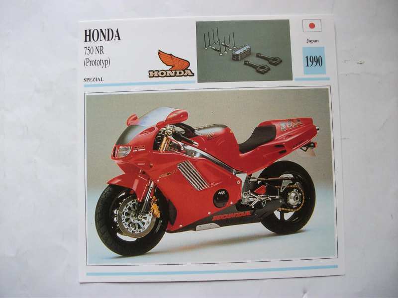 BIKE CARD HONDA 750 NR