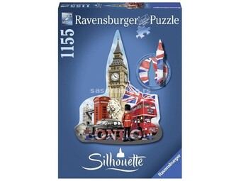 Ravensburger puzzle (slagalice)- Big Ben silueta