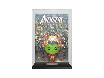 Bobble Figure Marvel - Avengers Pop! Comic Covers - Skrull As Iron Man