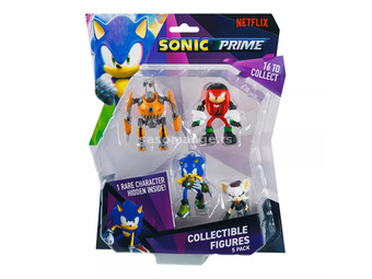 Sonic Prime - 5 Figures Pack (6.5 cm)