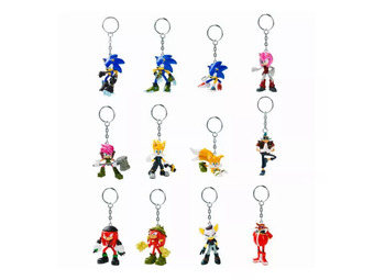 Sonic Prime - Sonic Characters Collectible Keychain