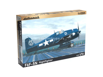 Model Kit Aircraft - 1:72 F6F-5N Nightfighter