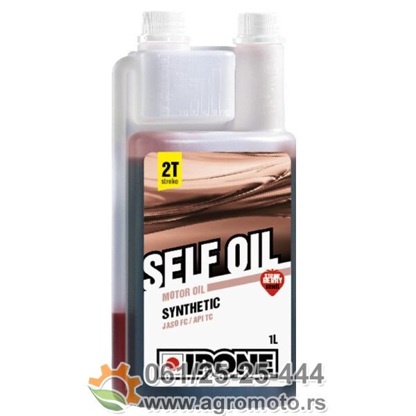 Motorno ulje IPONE Self Oil 2T 1L sa mirisom jagode