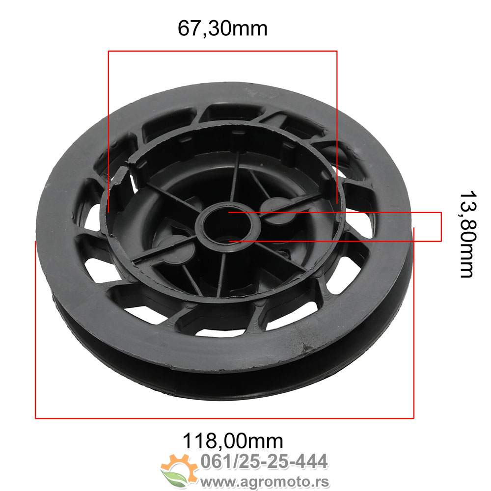 Kotur kanapa Briggs & Stratton 3,5 KS 116 mm novi tip