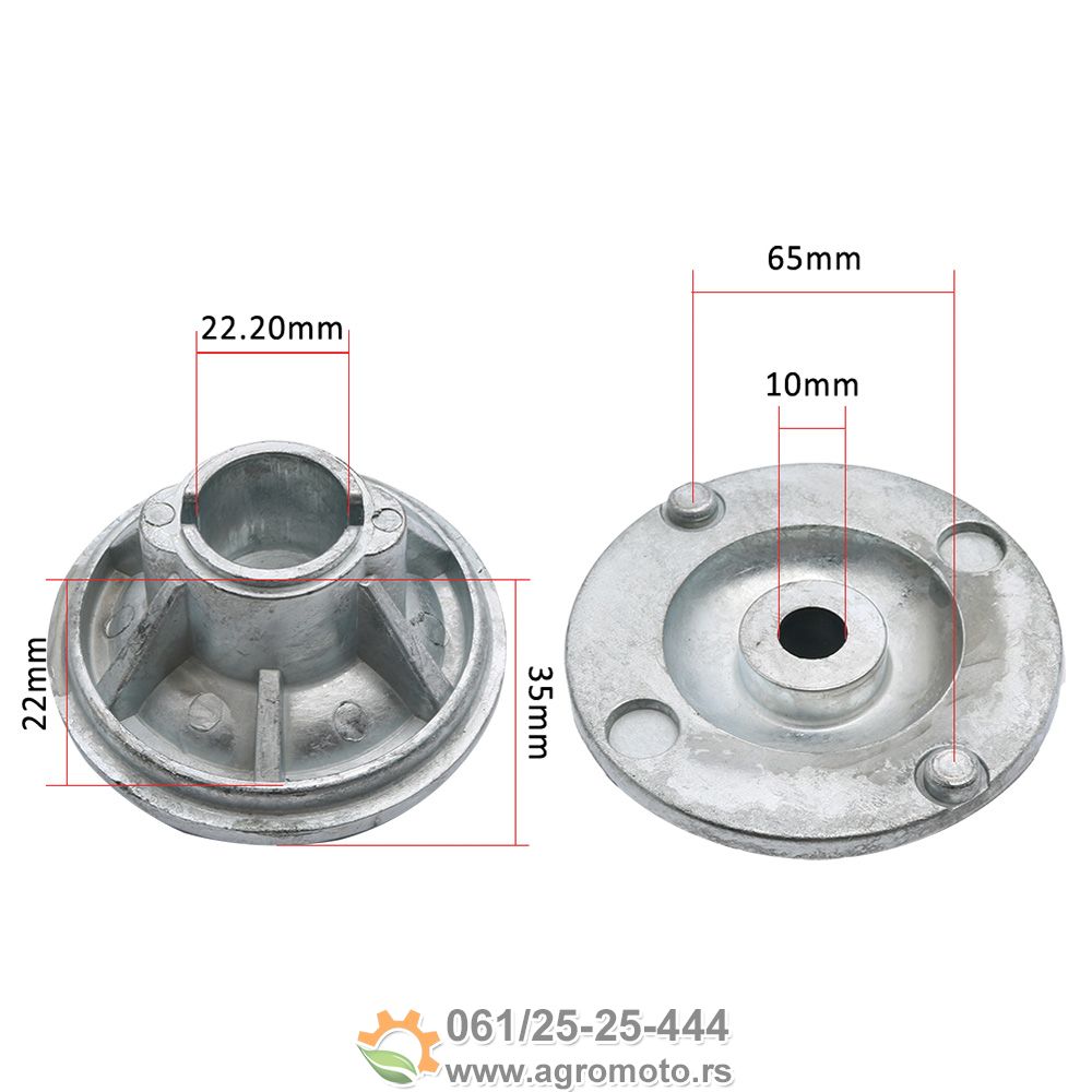 Nosač noža kosilice Husqvarna fi 22,2 mm