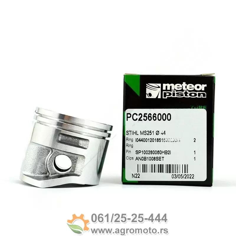 Klip testere za Stihl MS 251 fi 44 mm Meteor Piston